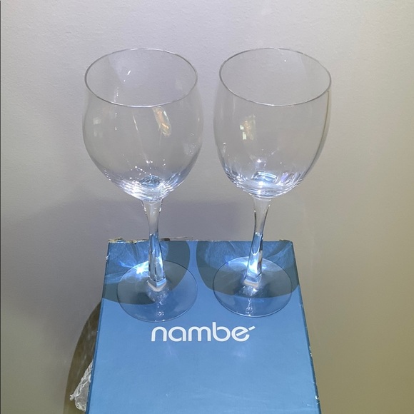 Nambe | Dining | Nambe Crystal Twist Wine Glasses Or Goblet Your Choice ...